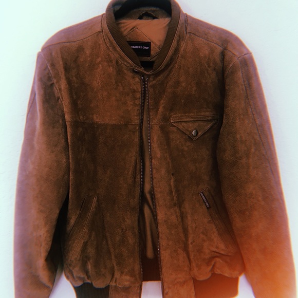 Members Only | Jackets & Coats | Vintage Genuine Leather Members Only ...